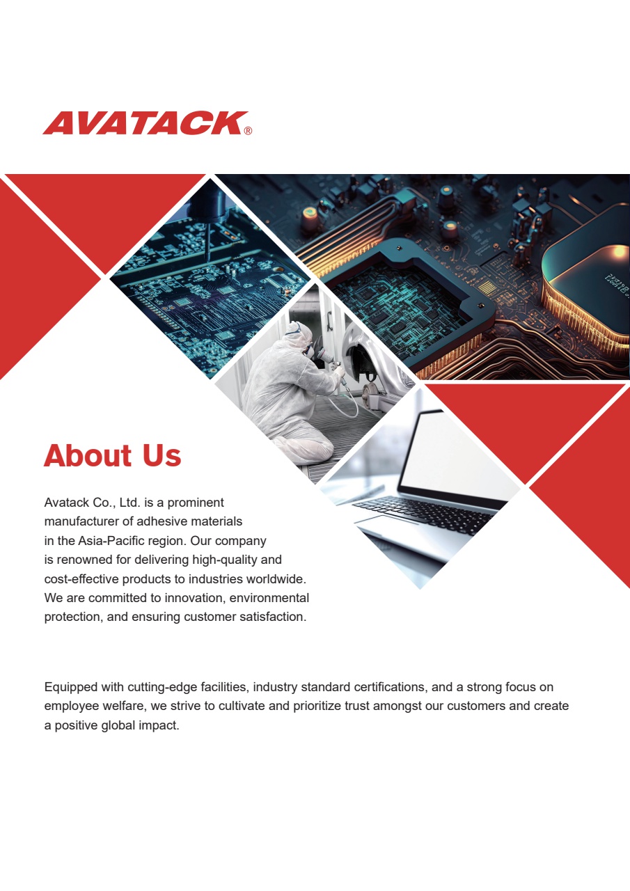 AVATACK Electrical and Electronics Adhesive Solution