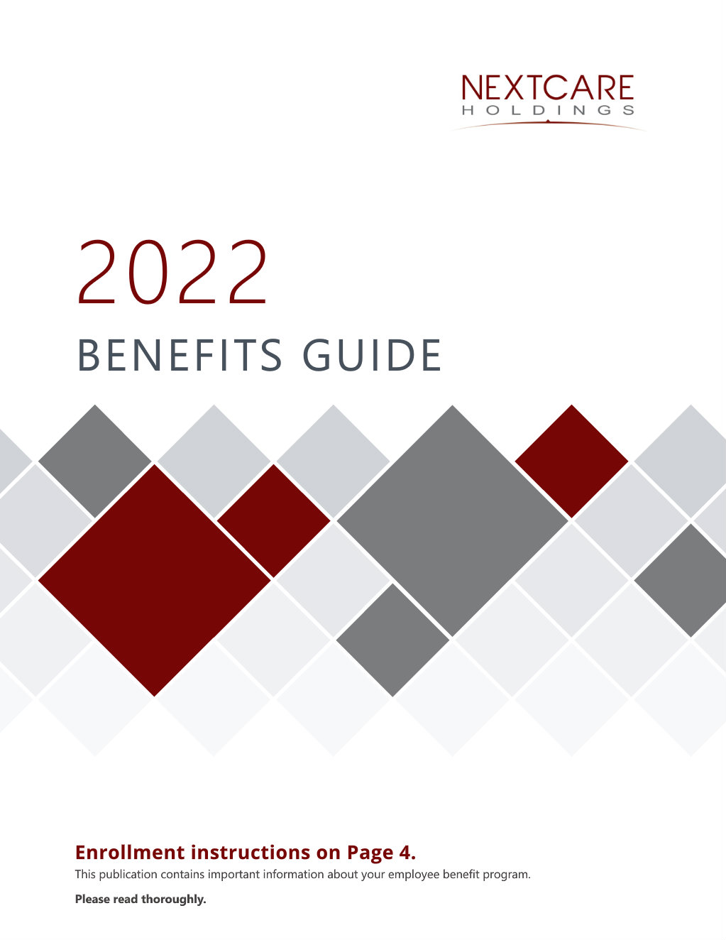 NextCare Holdings 2022 Benefits Guide