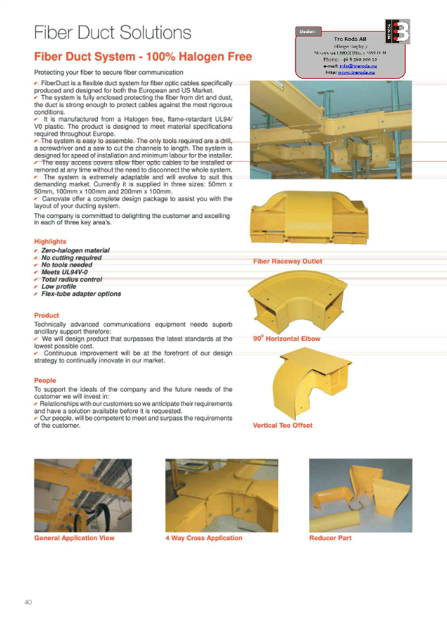 Fiber Duct Solutions