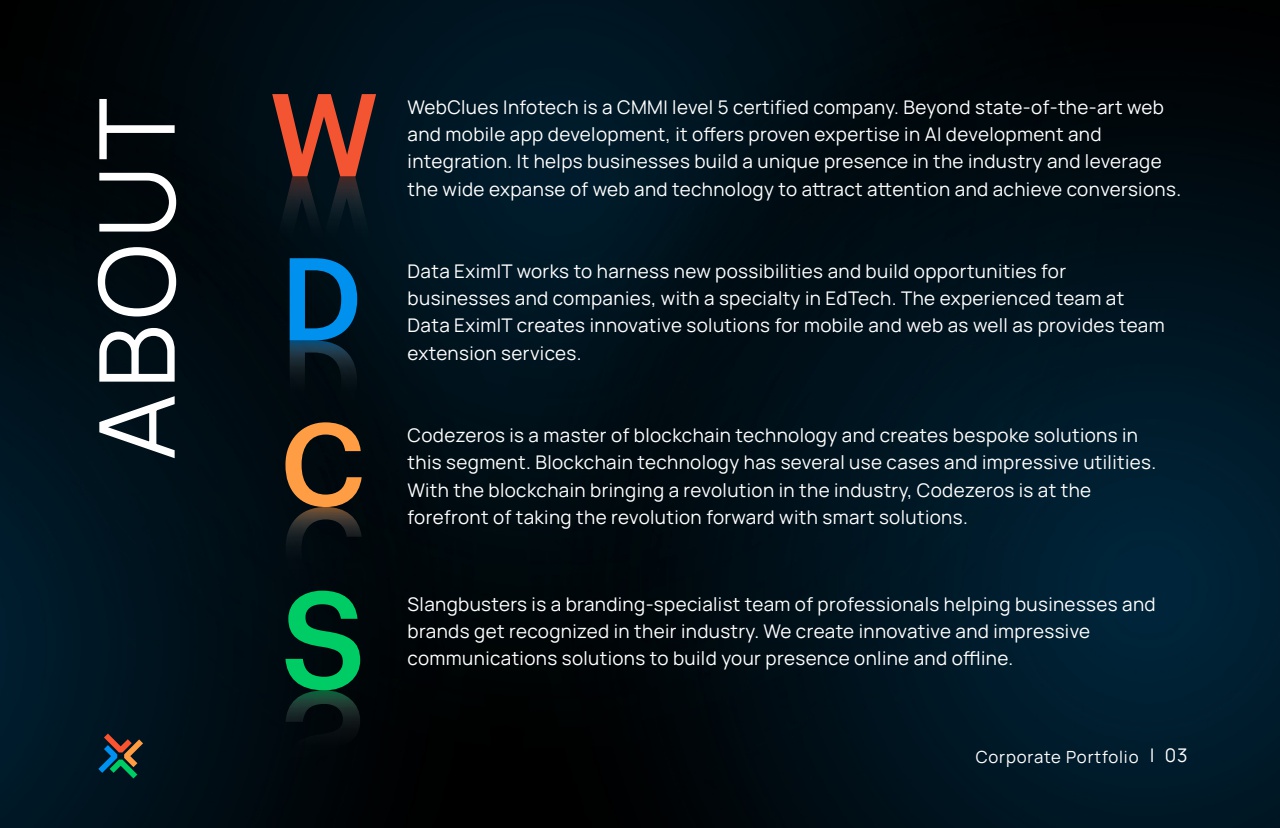Business Professional Portfolio Examples