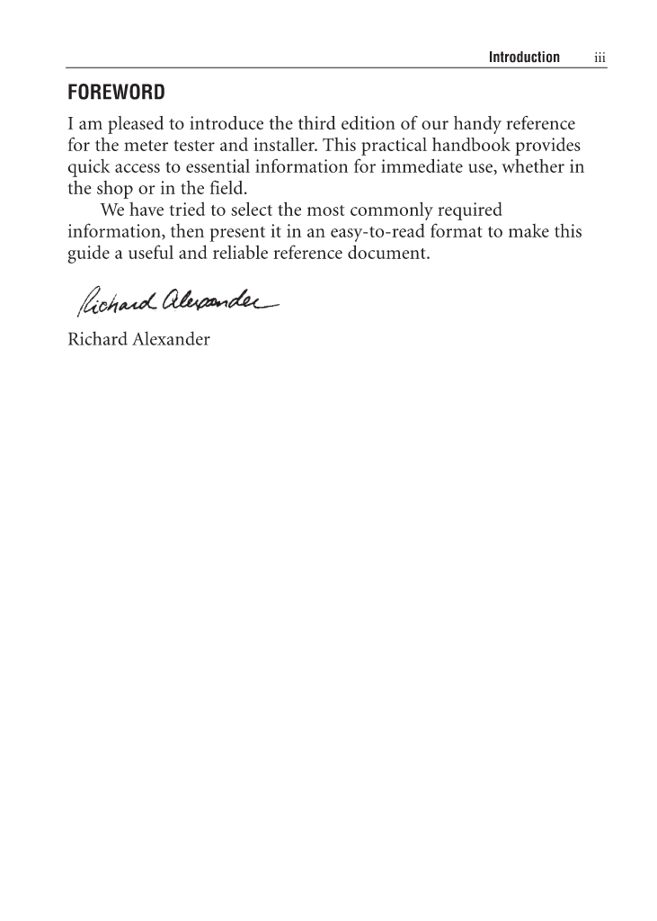 Pocket Guide to Watthour Meters