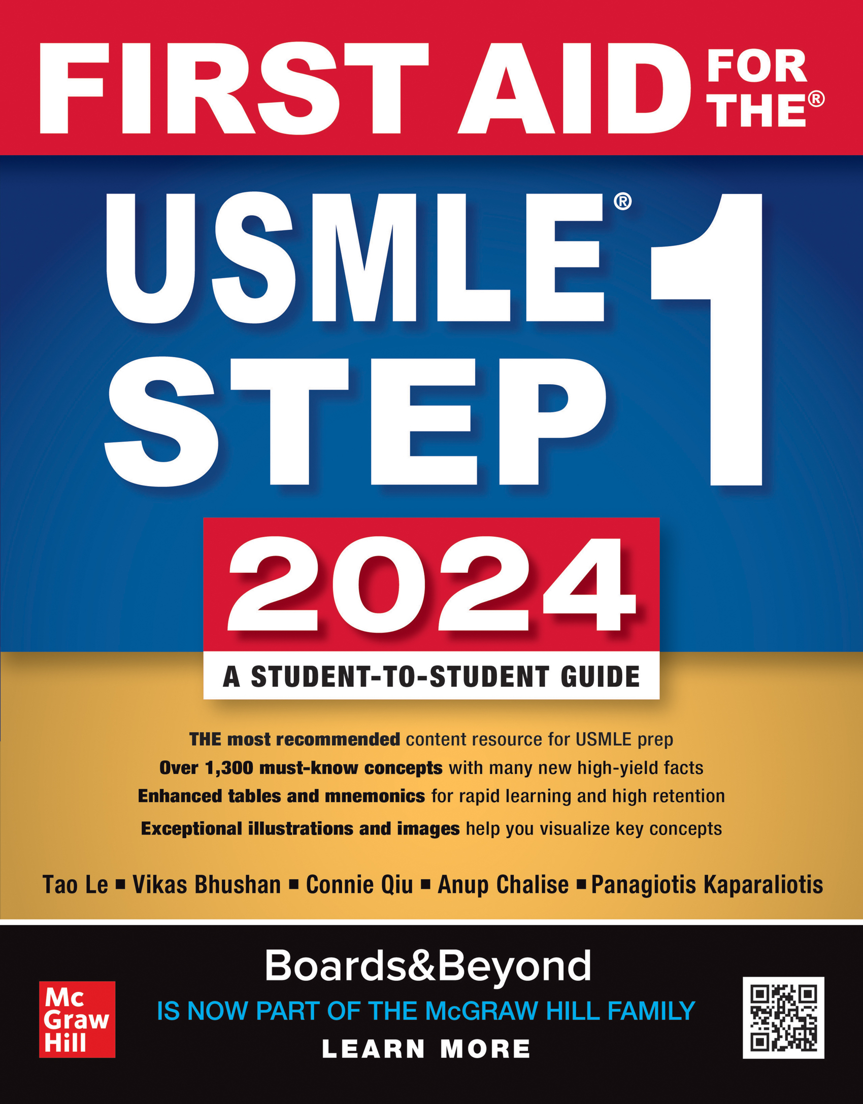 First Aid for the USMLE Step 1 2024, 24th Edition