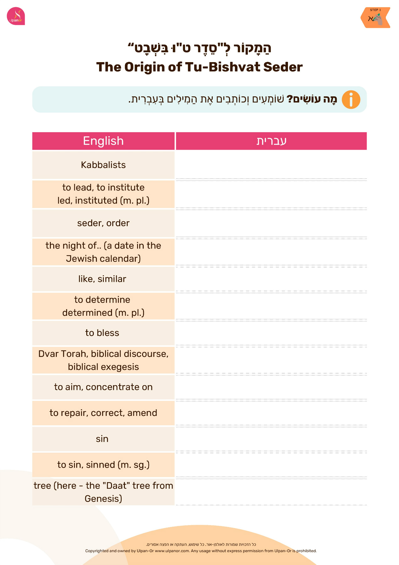 Ebook Tu Bishvat 210126 unit workbook