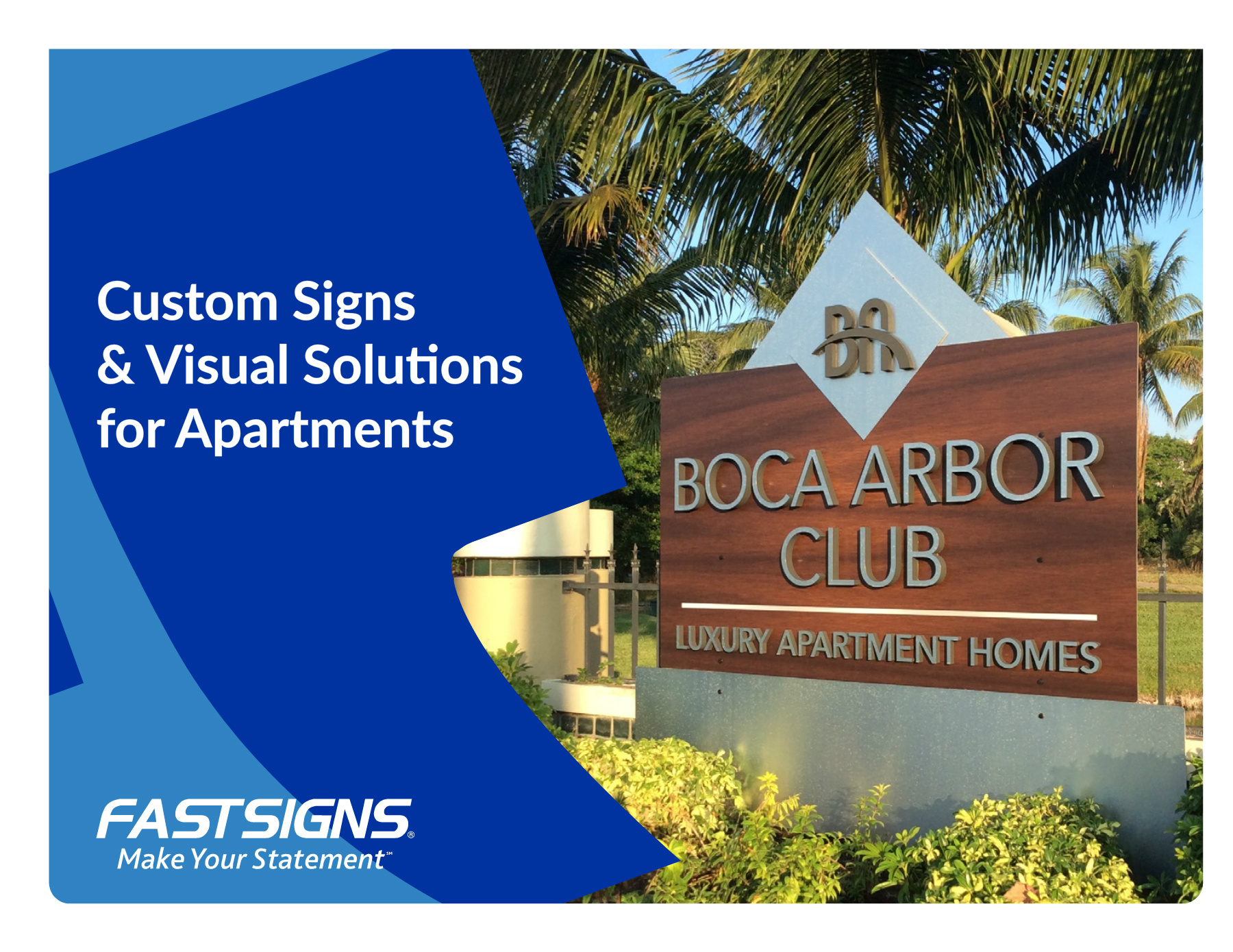 Custom Signs & Visual Solutions for Apartments