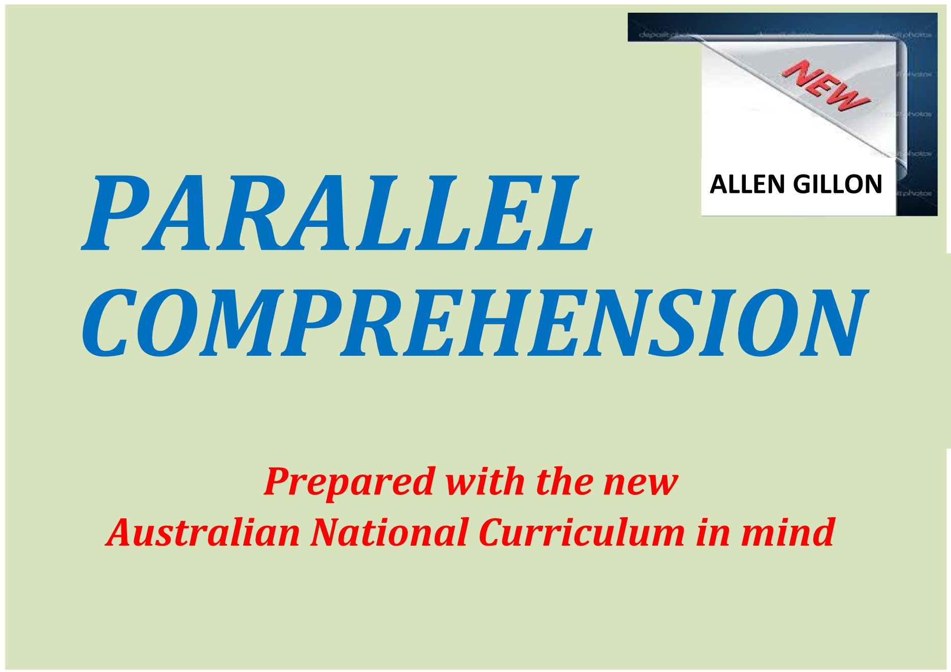 PARALLEL COMPREHENSION