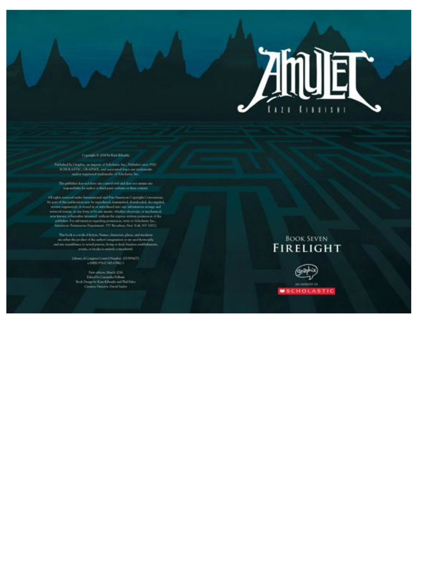 Amulet: Firelight #7 - Kazu Kibuishi
