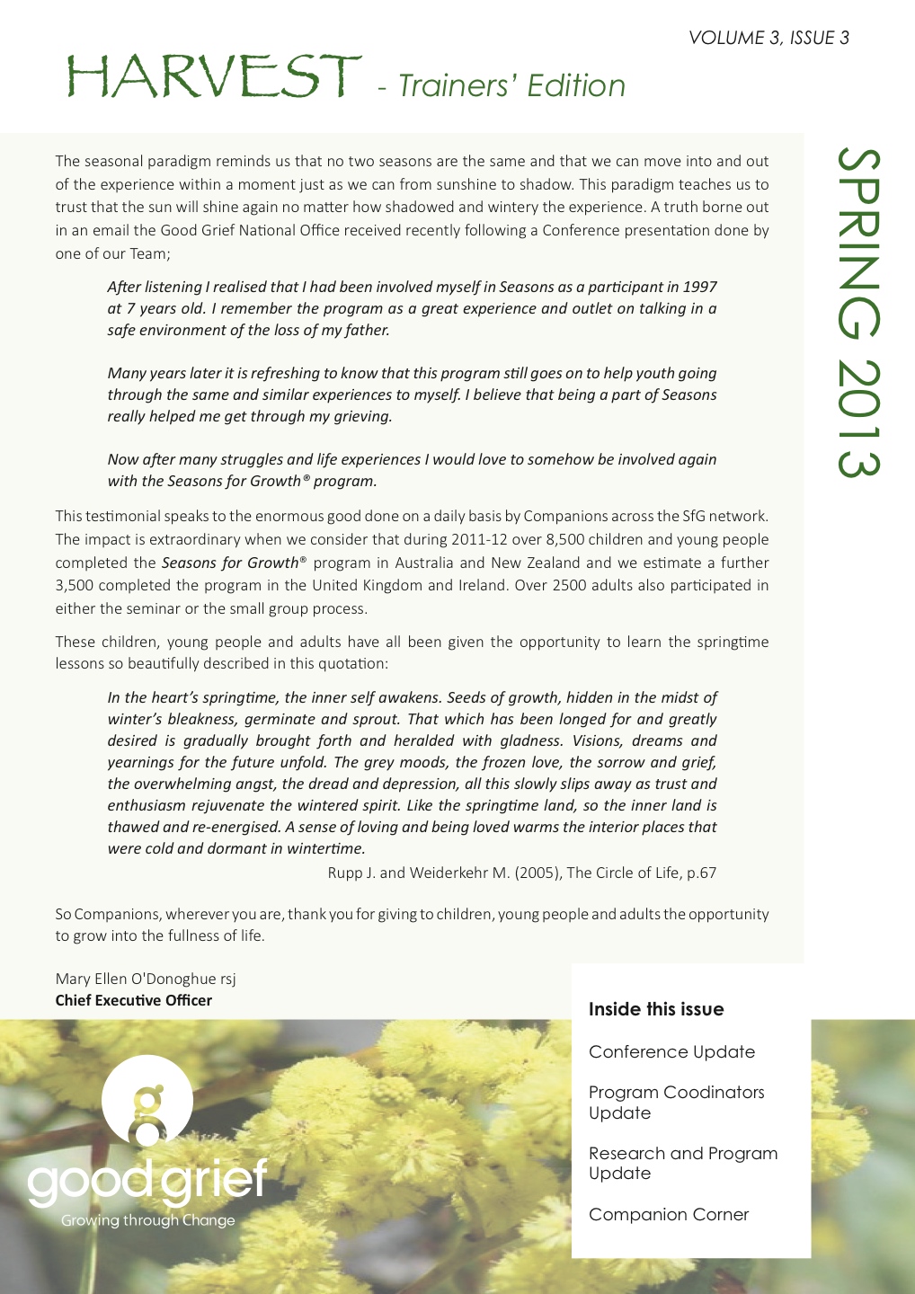 Harvest Spring 2013