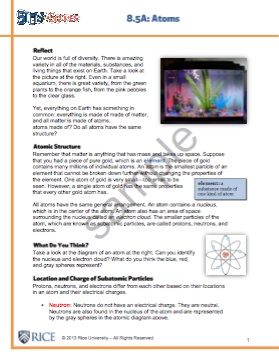 8th Grade STEMscopedia