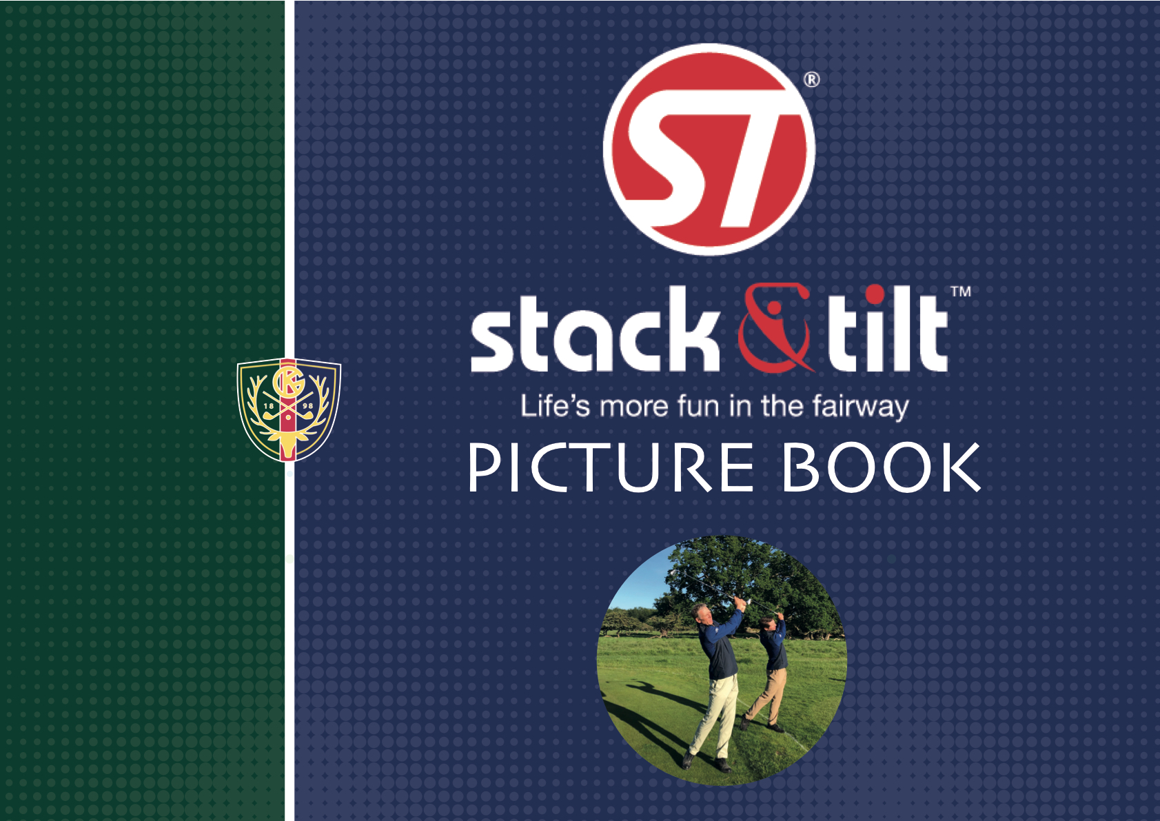 Stack And Tilt Logo Stack And Tilt Golf Swing Explained