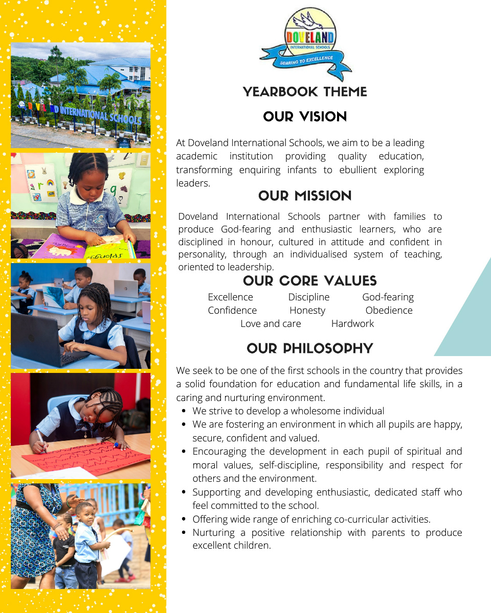 Doveland International School Wumba 2020-2021 Yearbook
