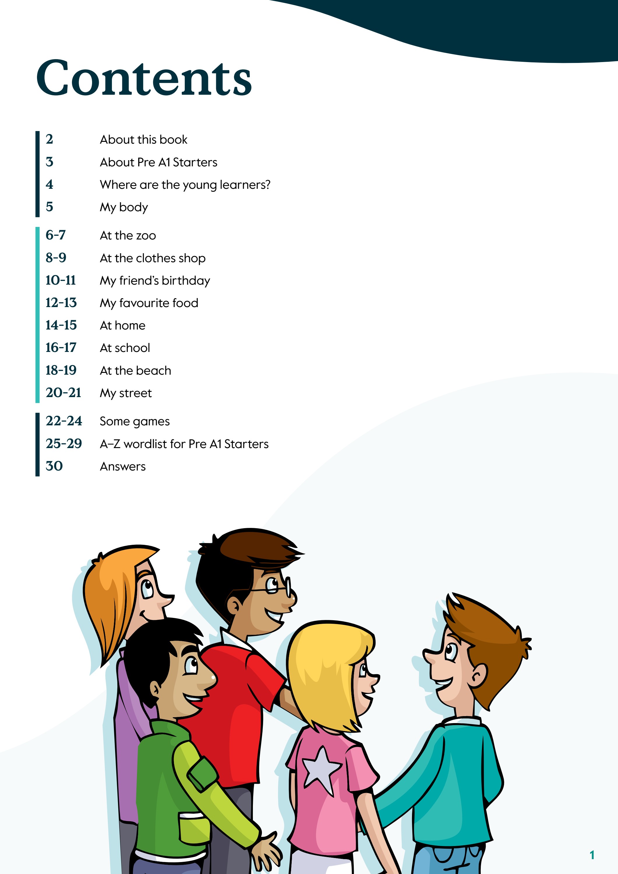 Pre A1 Starters: Wordlist Picture Book