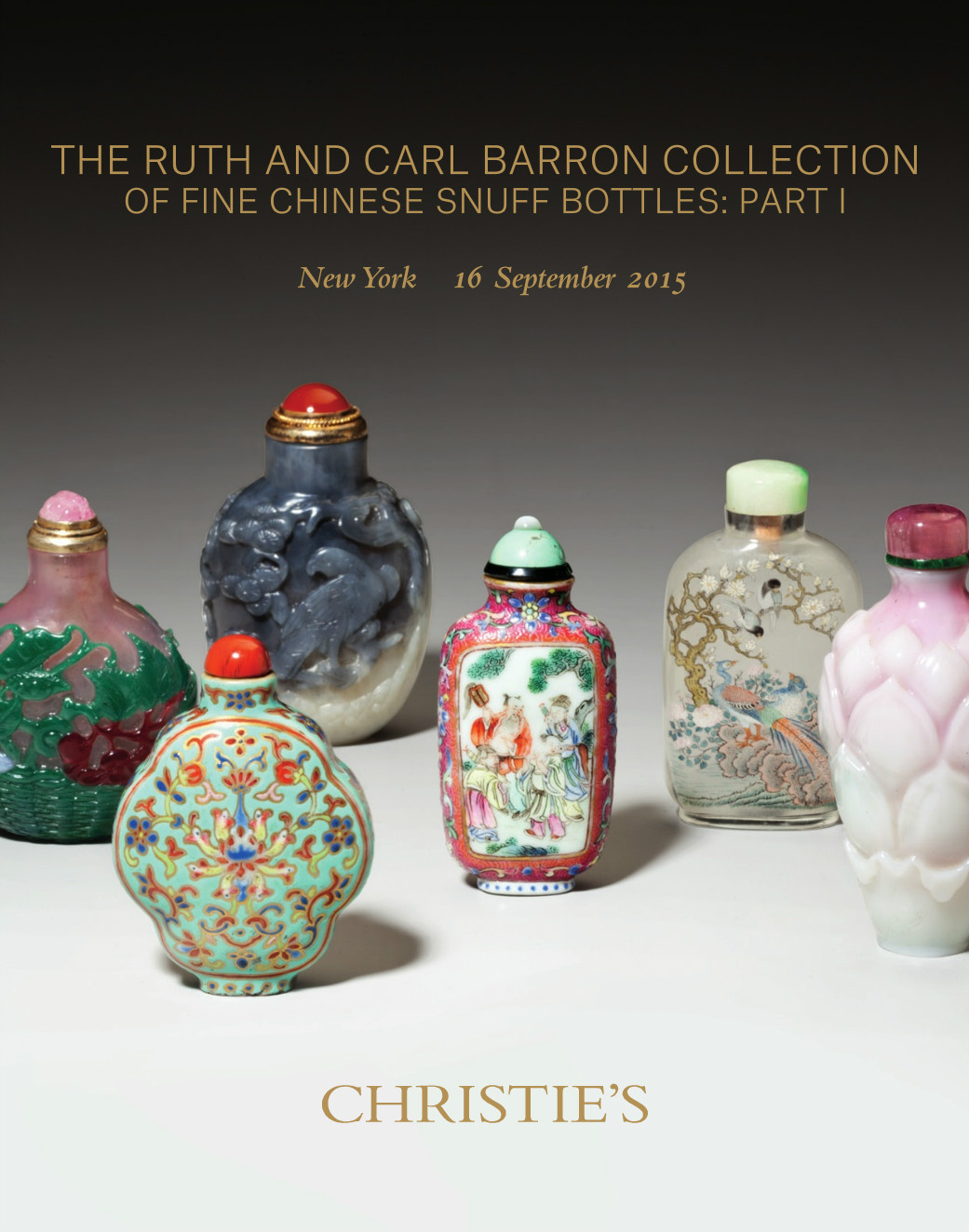 The Ruth and Carl Barron Collection of Fine Chinese Snuff Bottles: Part I