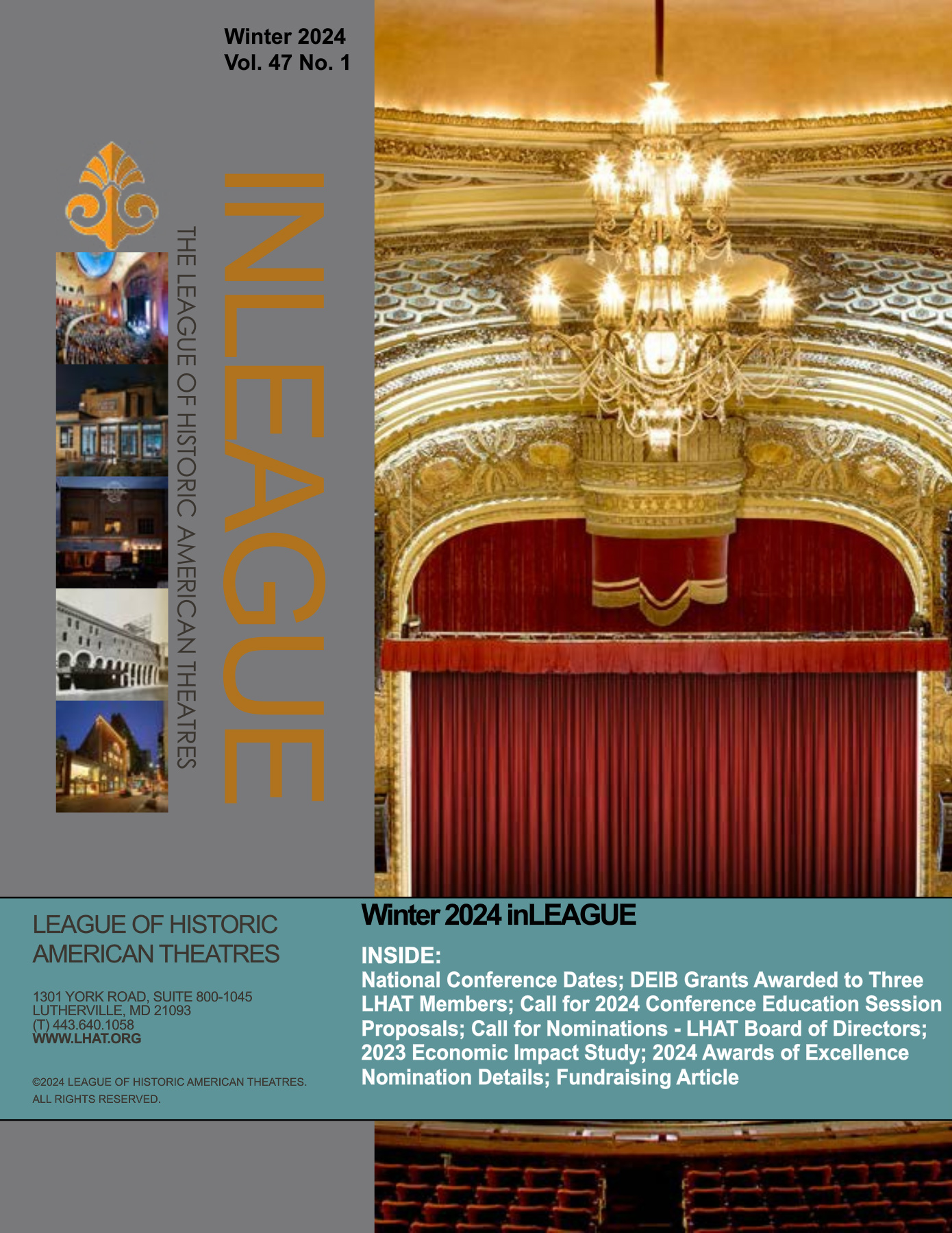 Winter 2024 Digital inLEAGUE Volume 47 Number 01 with Economic Impact Study