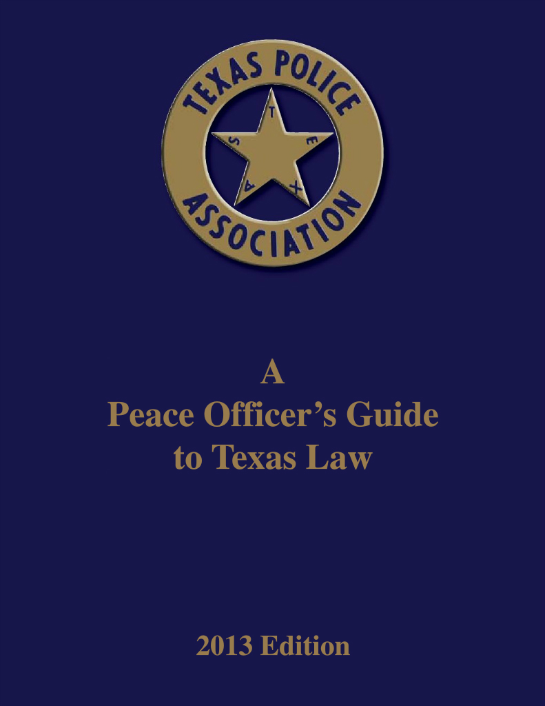 Police Officer's Guide 2013
