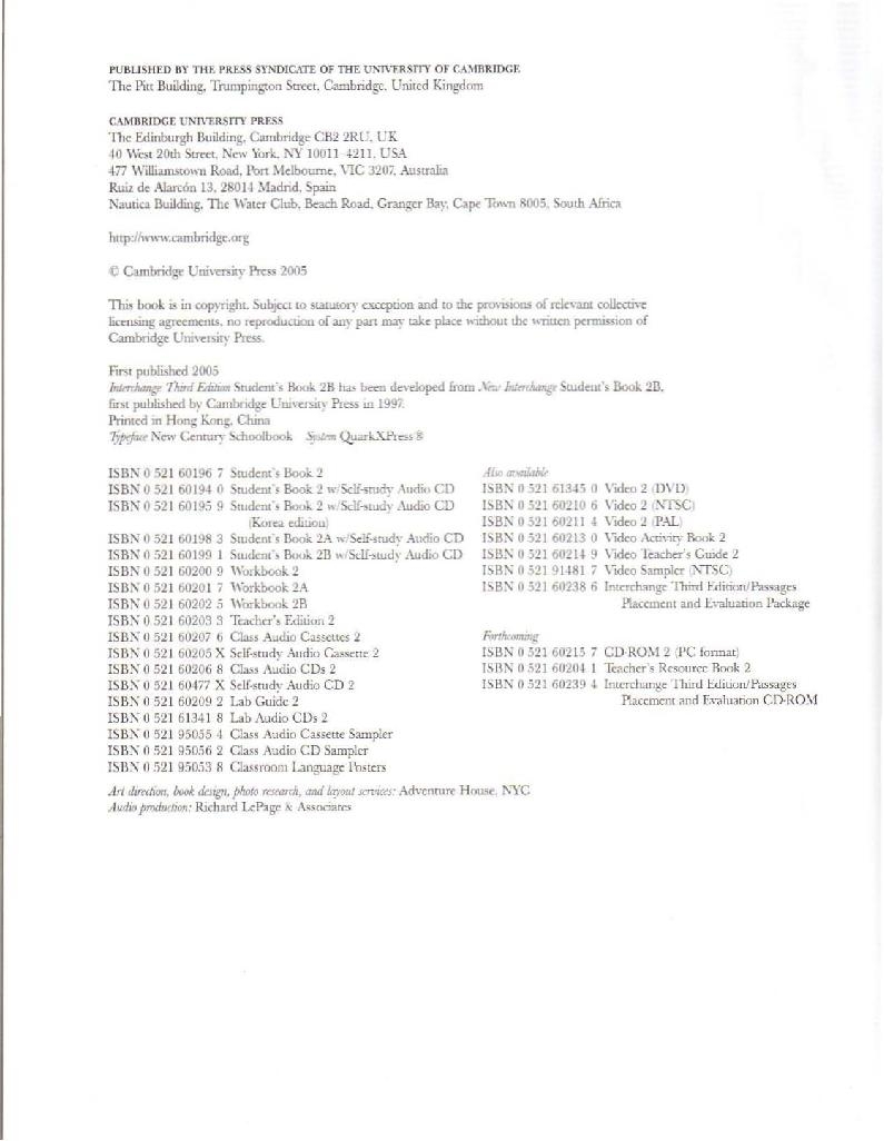 new interchange 2 student's book b 3rd edition(3)(2)