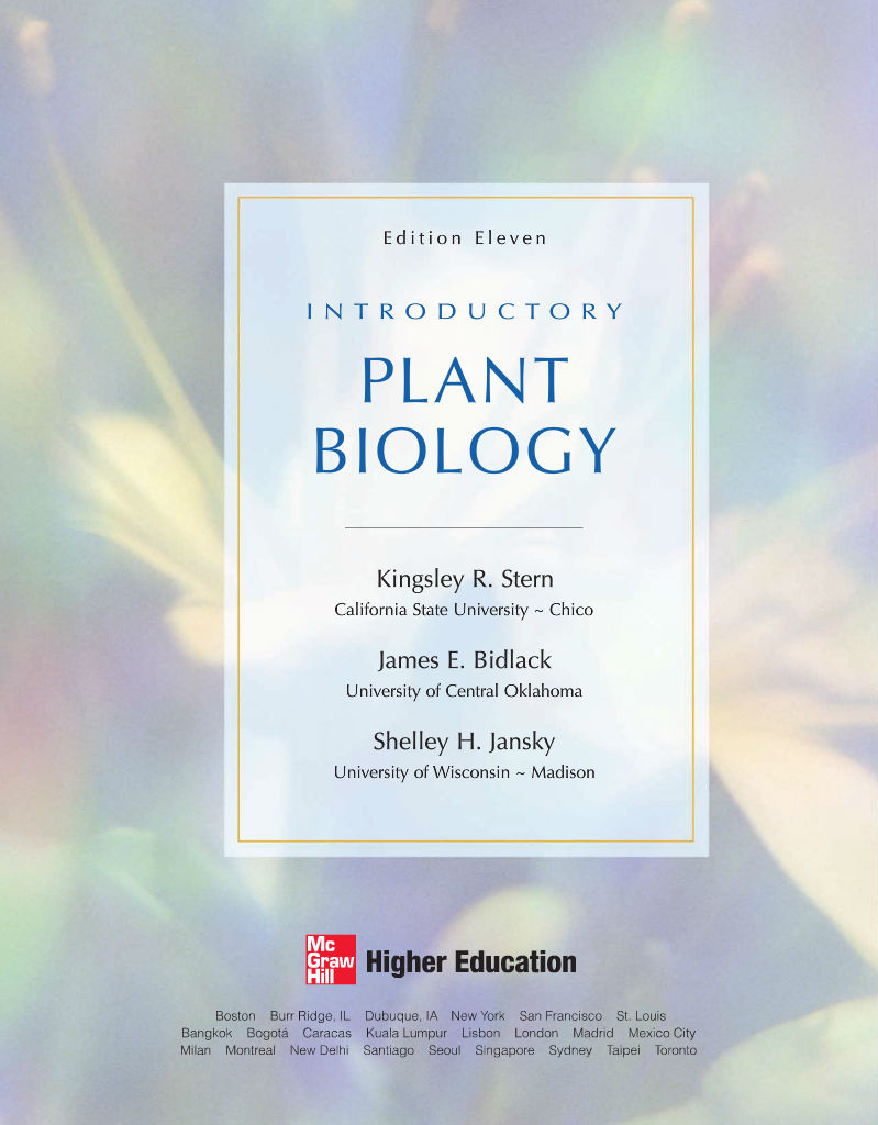 Introductory Plant Biology