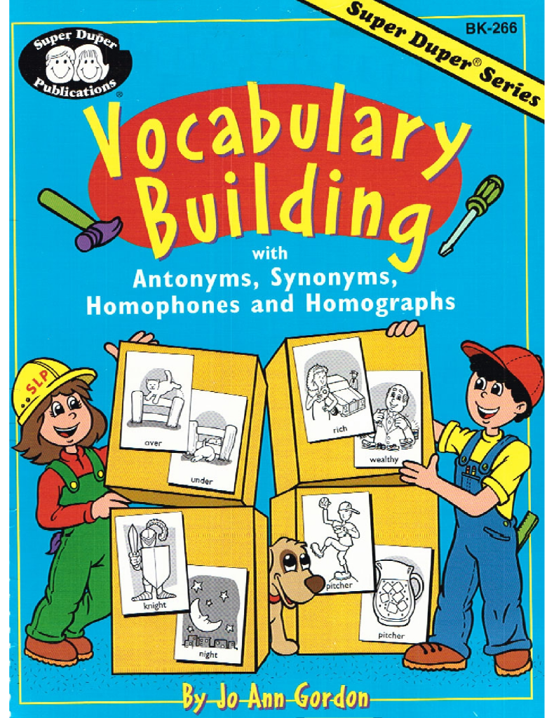 vocabulary building with antonyms, synonyms, homophones and homographs(2)