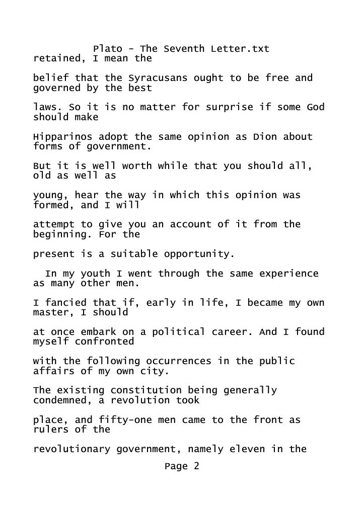 Plato - The Seventh Letter.txt - Notepad