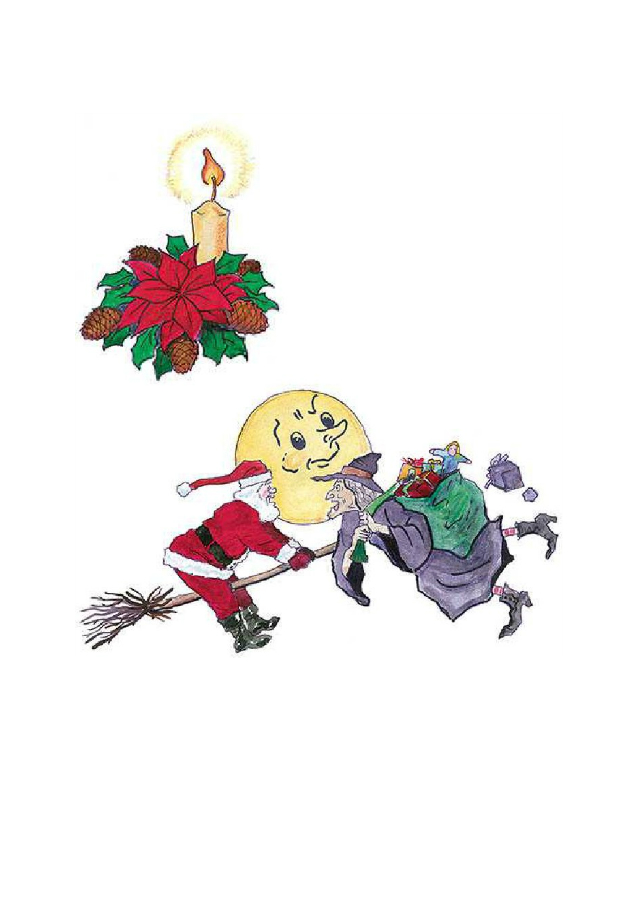 Christmas graphs and backgrounds