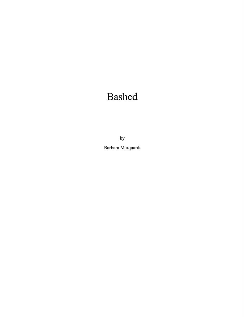 Bashed