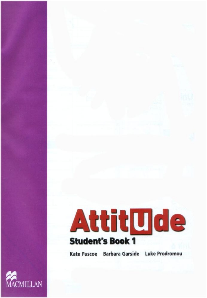 attitude student´s book 1