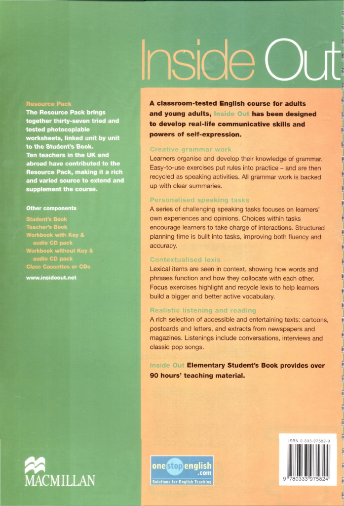 ## macmillan - inside out - elementary resource pack(2)