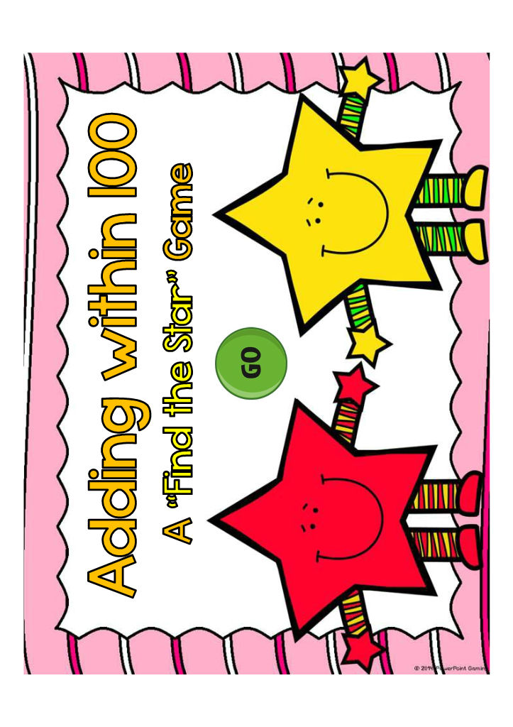 Find the Star - Adding Within 100