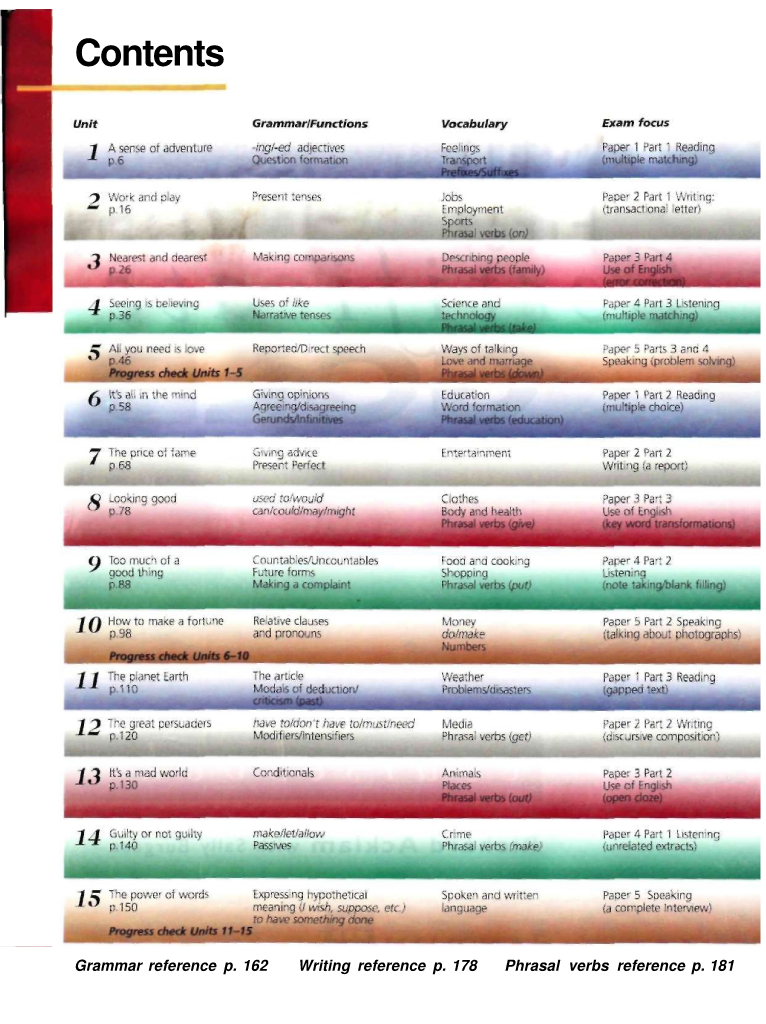 first certificate gold course book longman