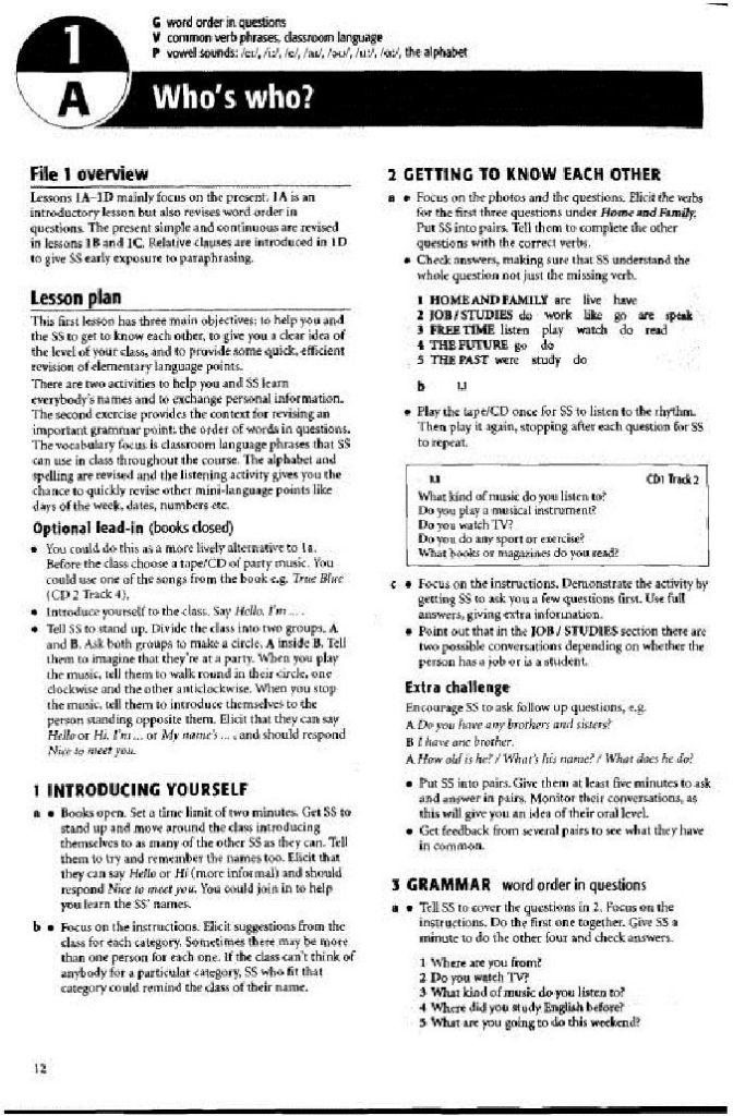 new english file pre-intermediate teacher's book