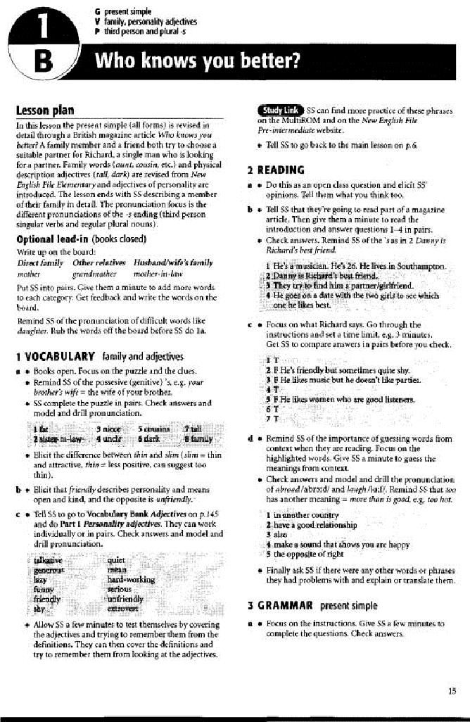 new english file pre-intermediate teacher's book