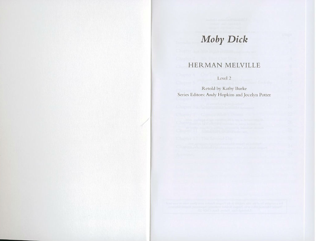 level 2 - moby dick - penguin readers