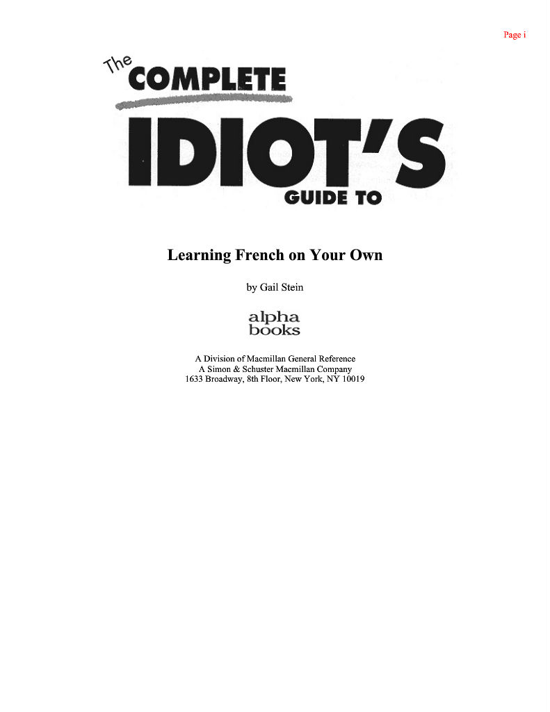 The.Complete.Idiots.Guide.to.Learning.French.on.Your.Own.eBook-EEn