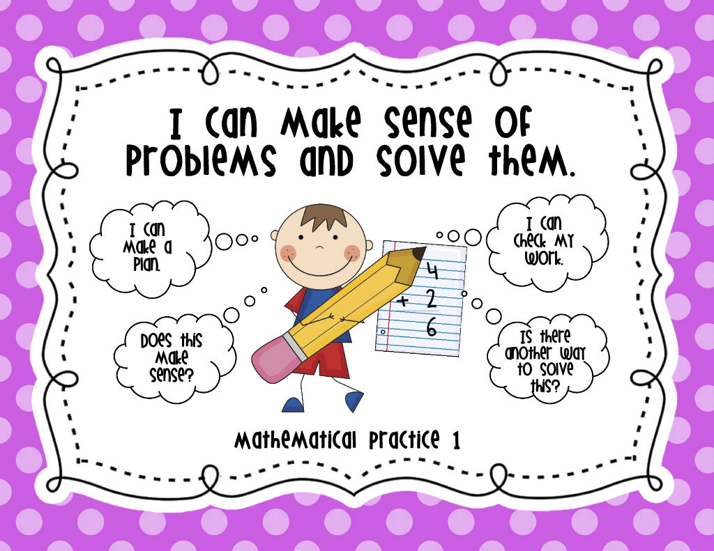 Math Practice Posters