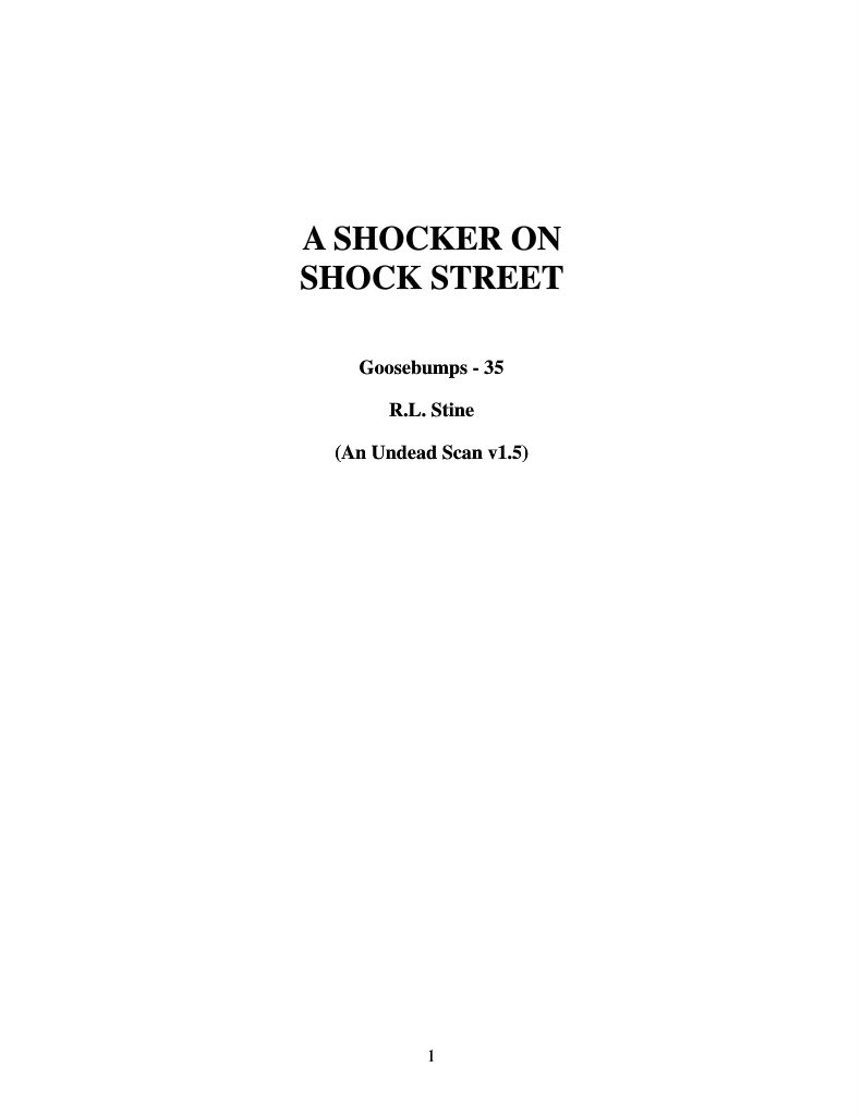 Microsoft Word - A Shocker on Shock Street.doc