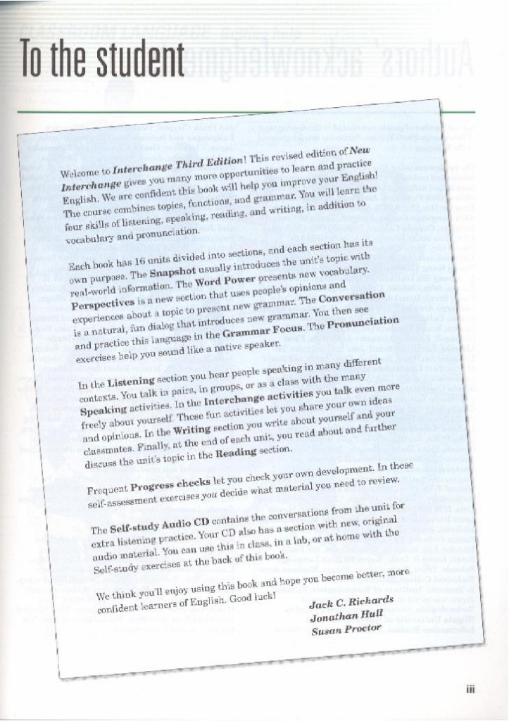 interchange 3 student book - third edition 2005 - jack richards