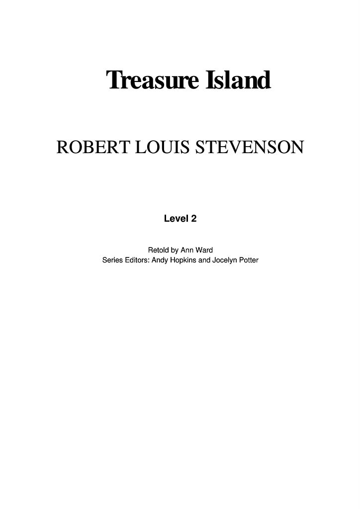 penguin readers - level 2 - treasure island