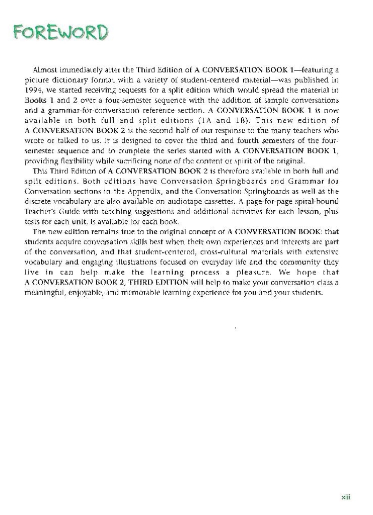 speaking - a conversation book 2 - english in everyday life