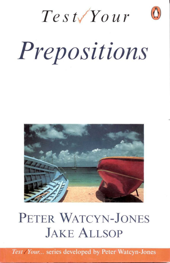 penguin books - test your prepositions