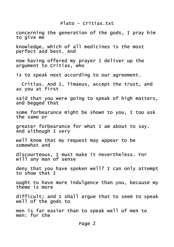 Plato - Critias.txt - Notepad