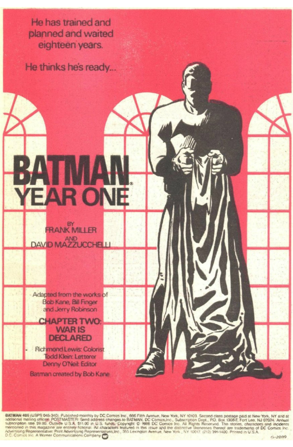 (comic) - batman - year one #2
