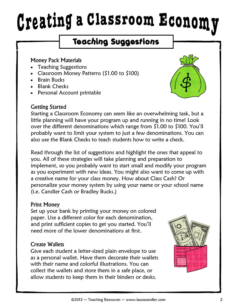 Classroom Economy