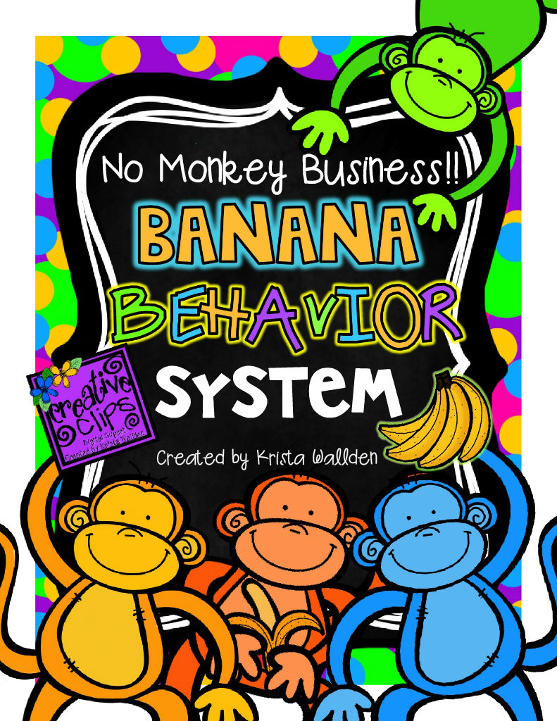 FREEMonkeyandBananaBehaviorIncentiveBoard