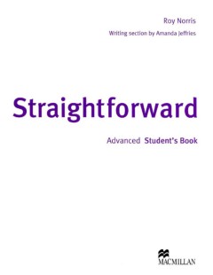 straightforward advanced-student's book