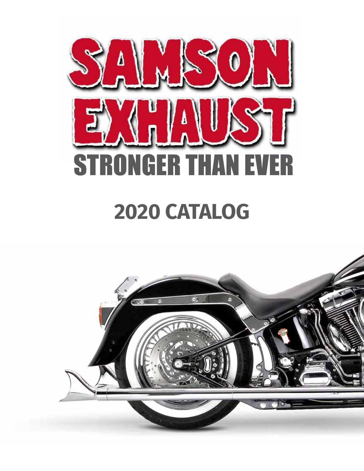 Samson Motorcycle Exhaust Pipes Catalog VTwin Catalog | Great Plains