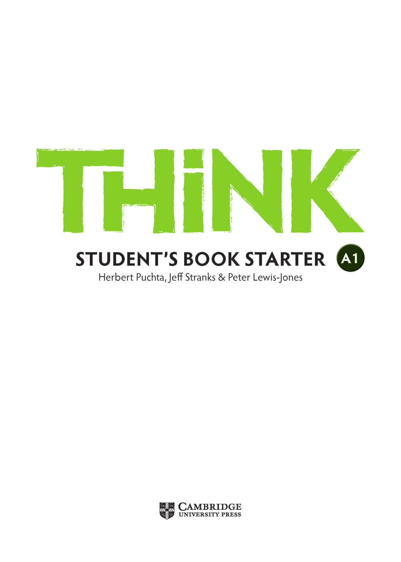 Think Starter Student's Book 1ed