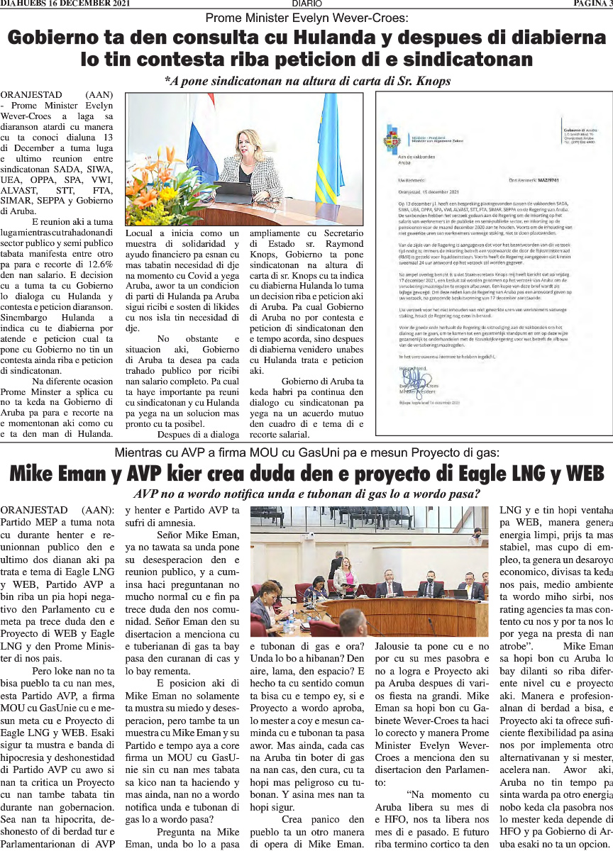 DIARIO 16 DECEMBER 2021 COMPLETO.indd