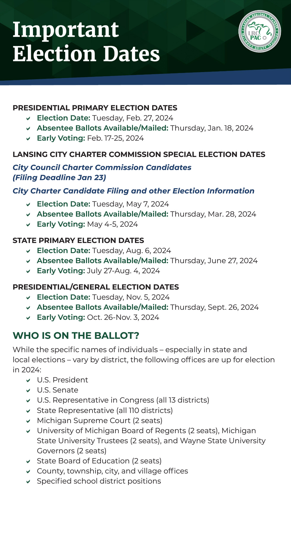 2024 LRC-PAC Voter Guide
