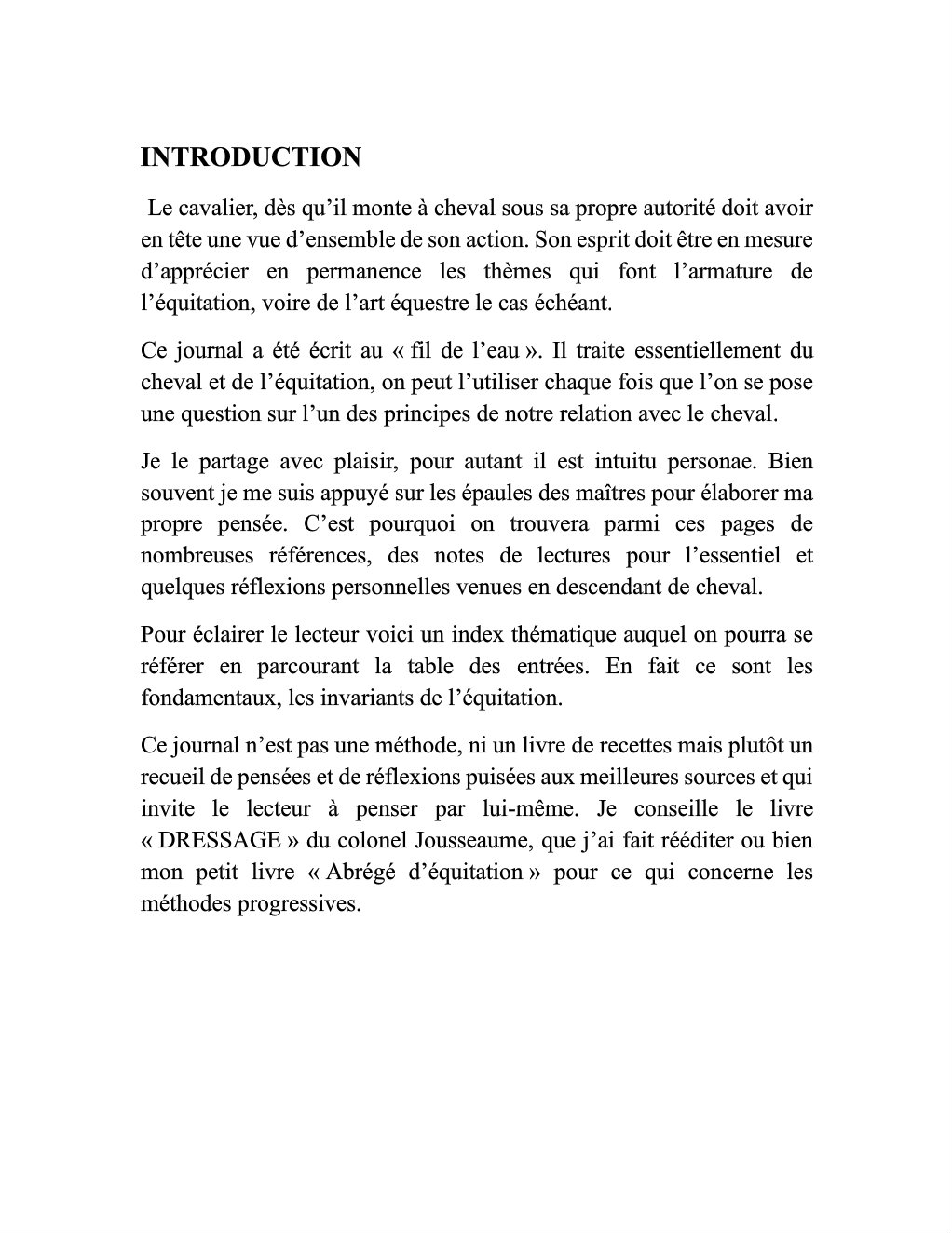 Journal d'un cavalier version BoD_Neat