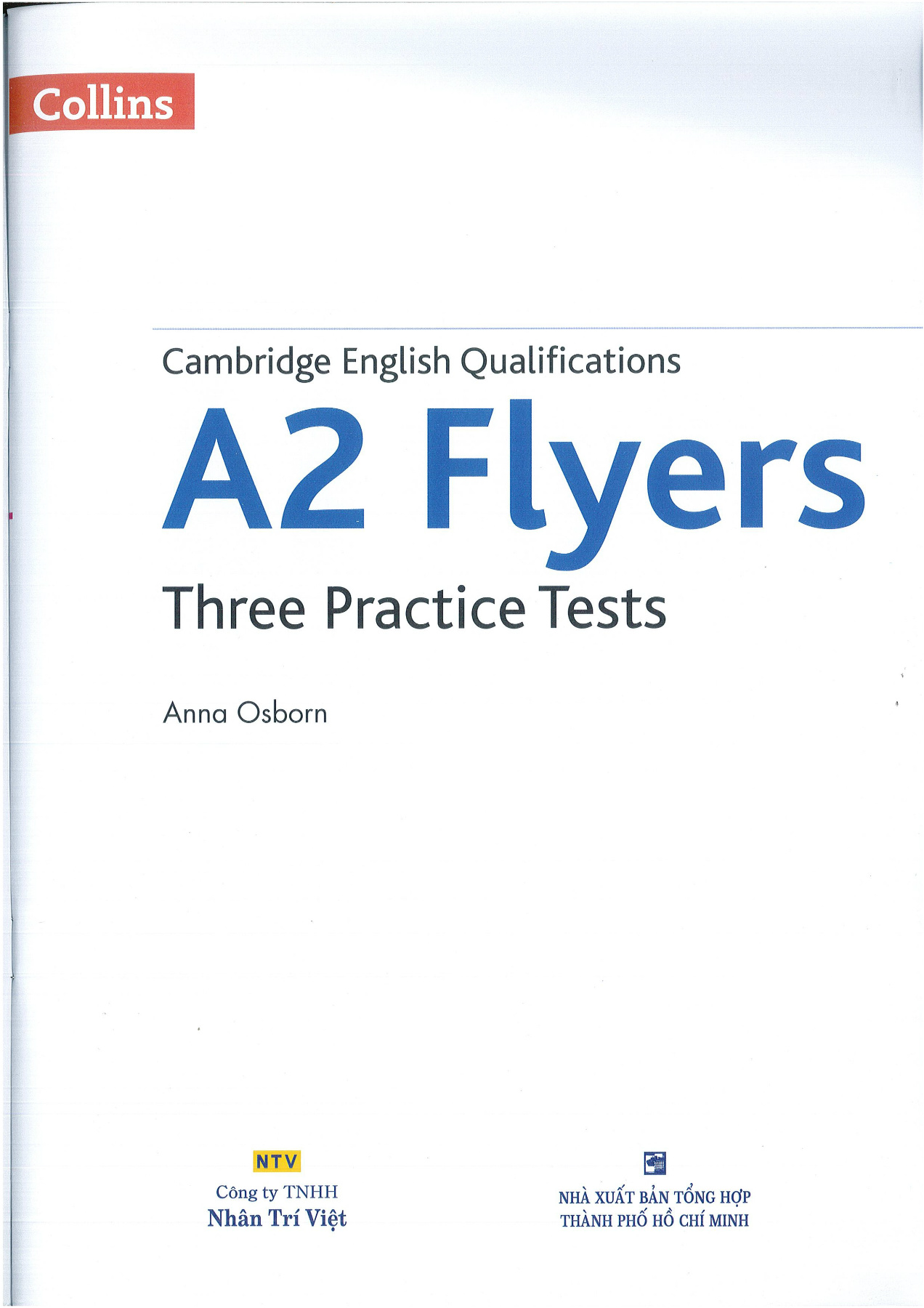 A2 flyers Three practice tests_Neat