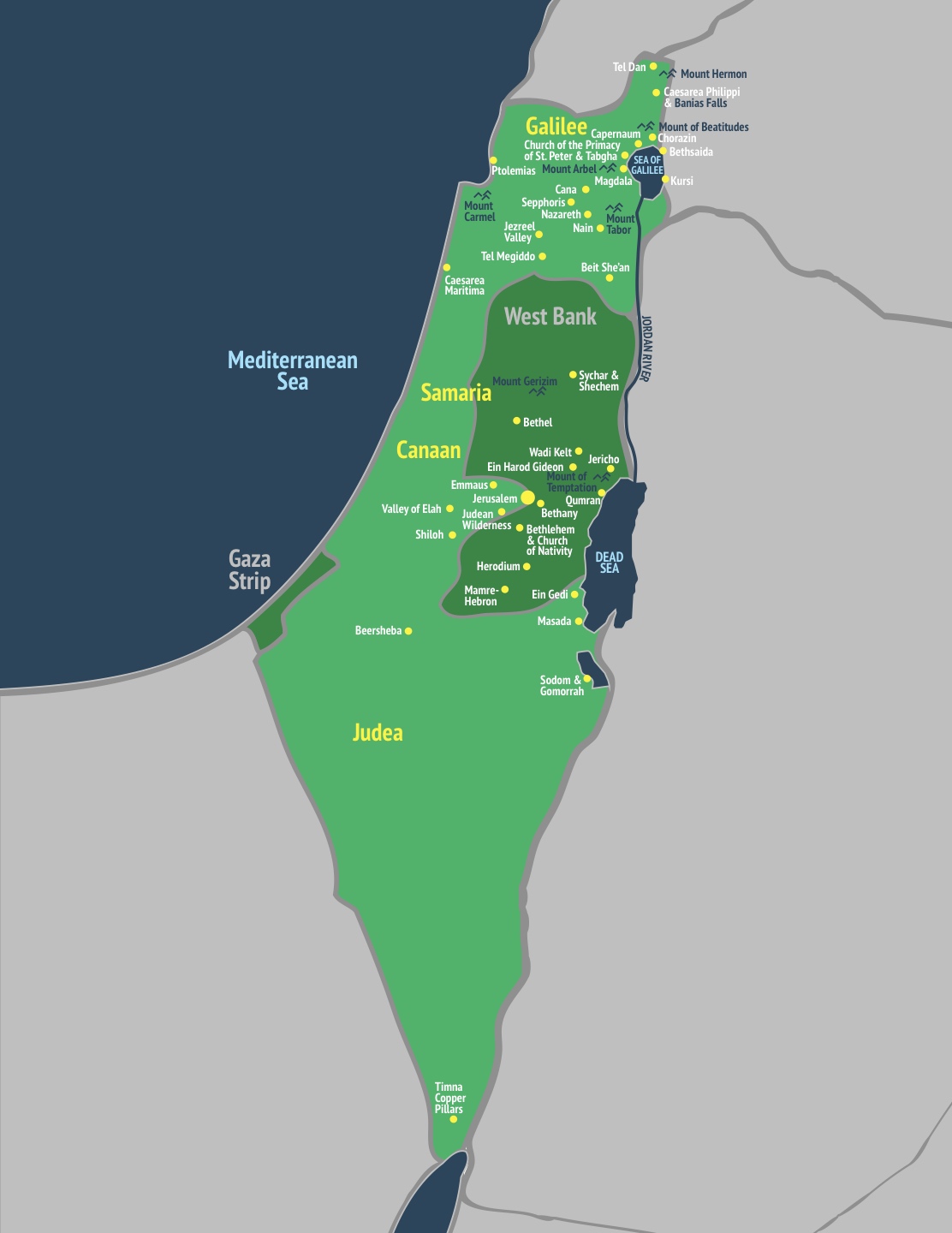 Israel Interactive Map